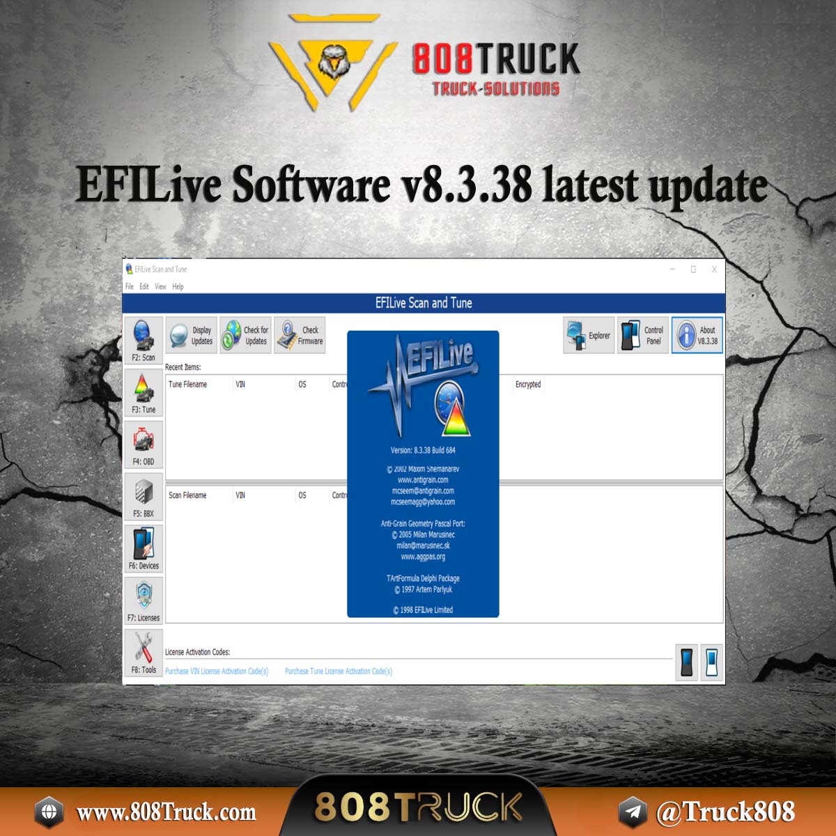 EFILive Software v8.3.38 Unlimited| 808TRUCKS 🎯