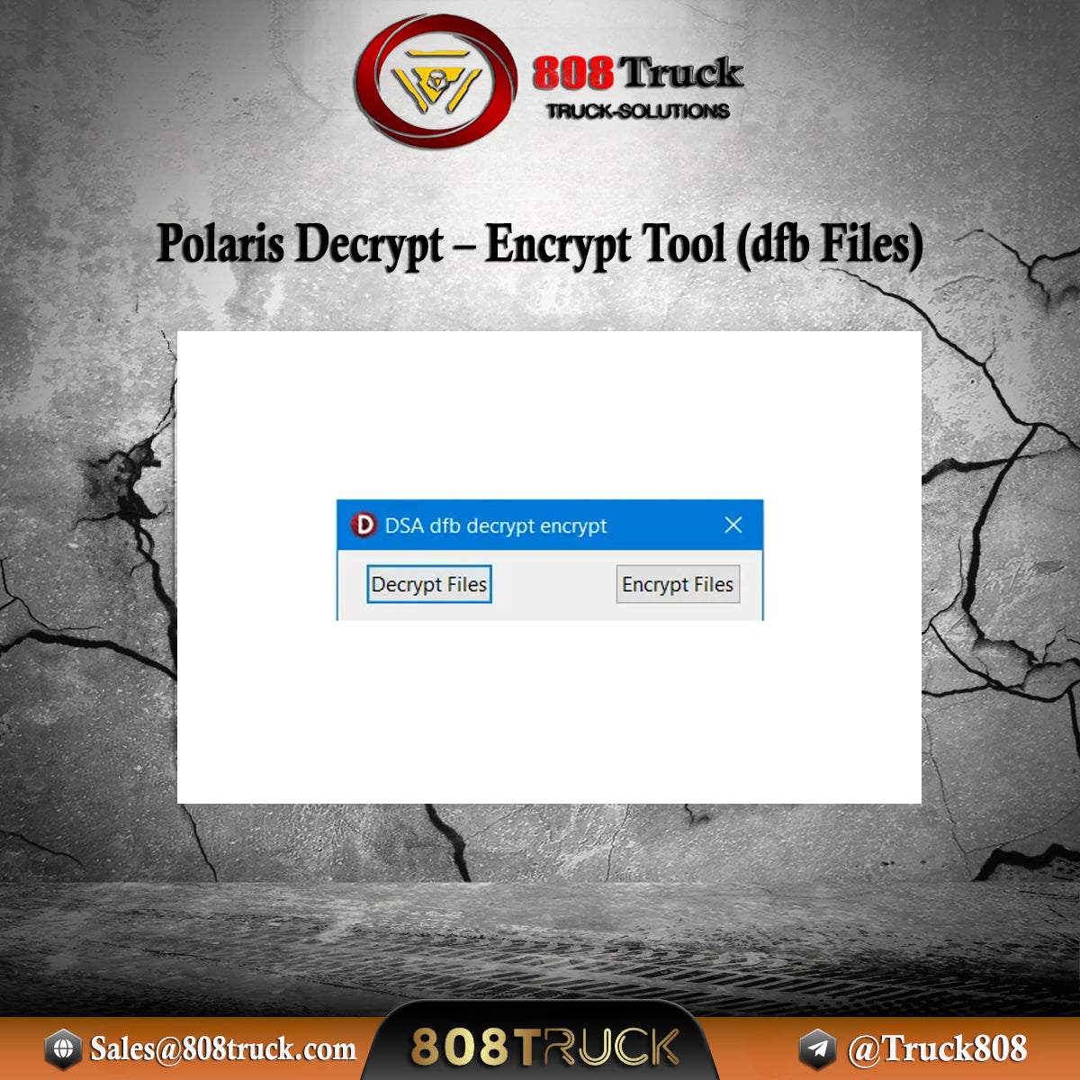 Polaris Decrypt / Encrypt Tool - dfb Files| 808TRUCKS 🎯