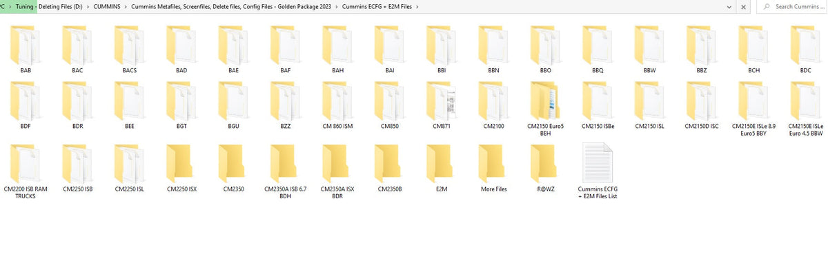 New METAFILES, METAFILE E2M + ECFG 2025, Delete and Screen FILES Size ...