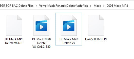 MACK MP7 MP8 MP10 ENGINE DPF EGR Delete Files| 808TRUCKS 🎯