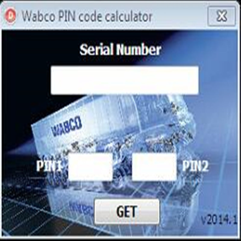 Wabco PIN Code Calculator PIN1/PIN2 Activator Keygen Diagnostic Softwa ...