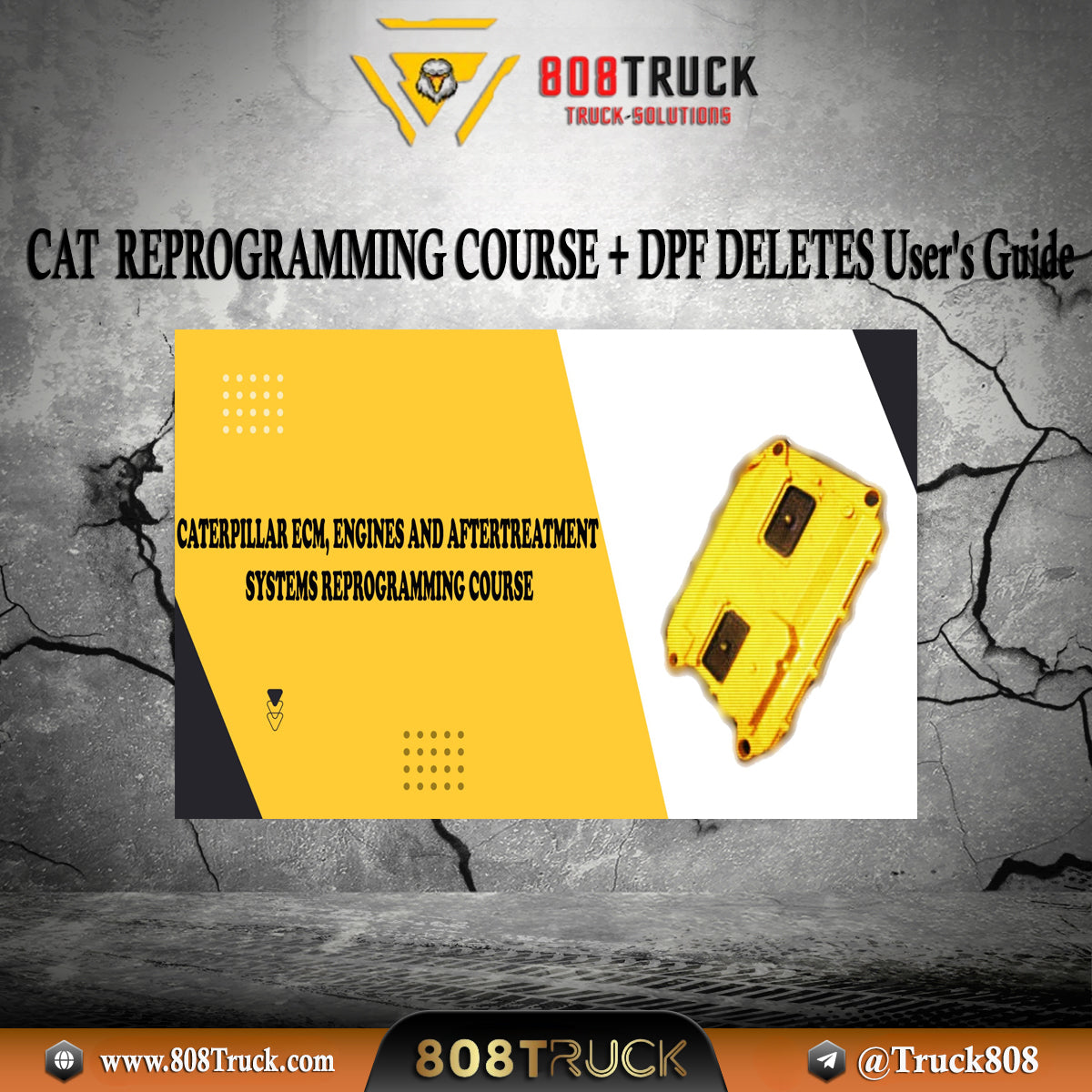 CAT DPF DELETES User's Guide 7 pdf & video + Cat ECM, ENGINES AND AFTE ...