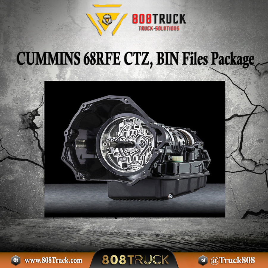COMMINS 68RFE CTZ, BIN Delete Files Package| 808TRUCKS 🎯