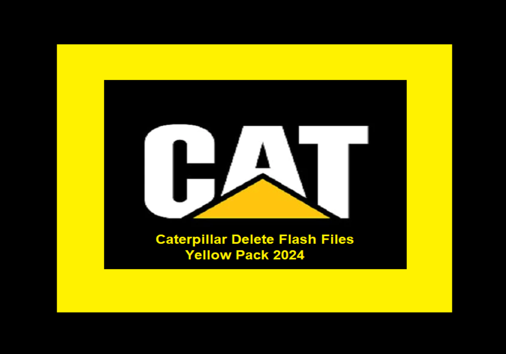 Caterpillar Delete Flash Files Yellow Pack 2025| 808TRUCKS 🎯