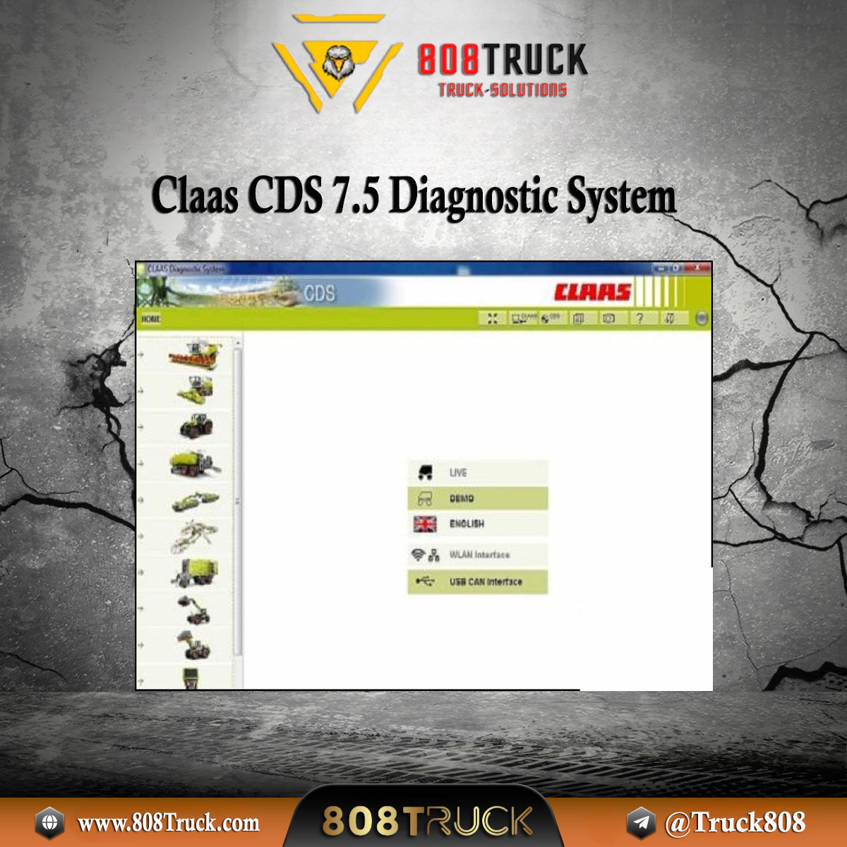 Claas CDS 7.5 Diagnostic System| 808TRUCKS 🎯