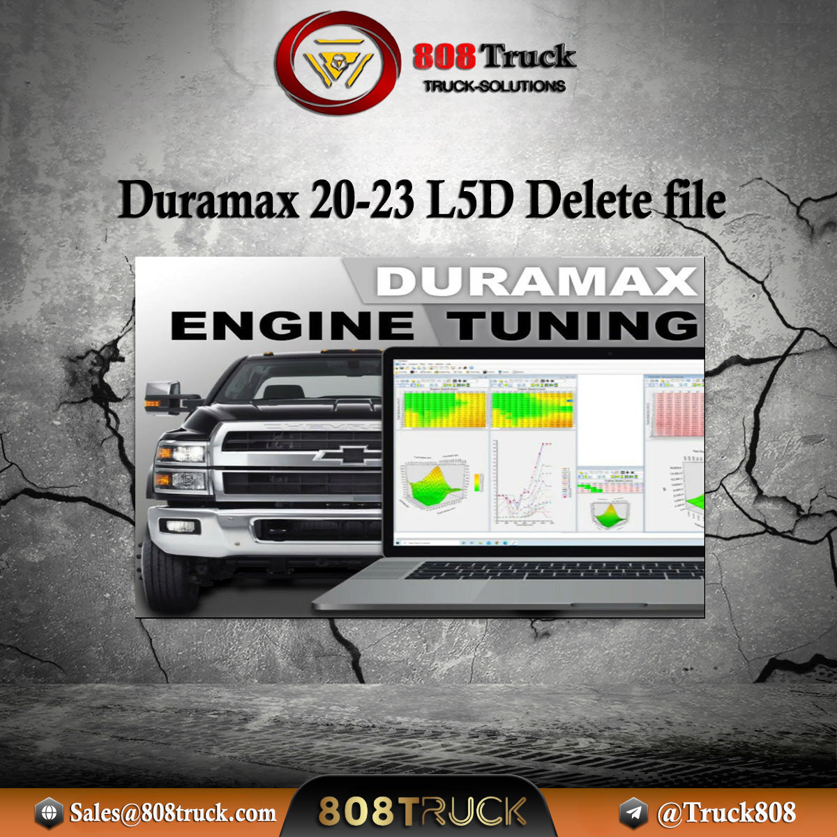 Duramax 20-23 L5D Delete file| 808TRUCKS 🎯