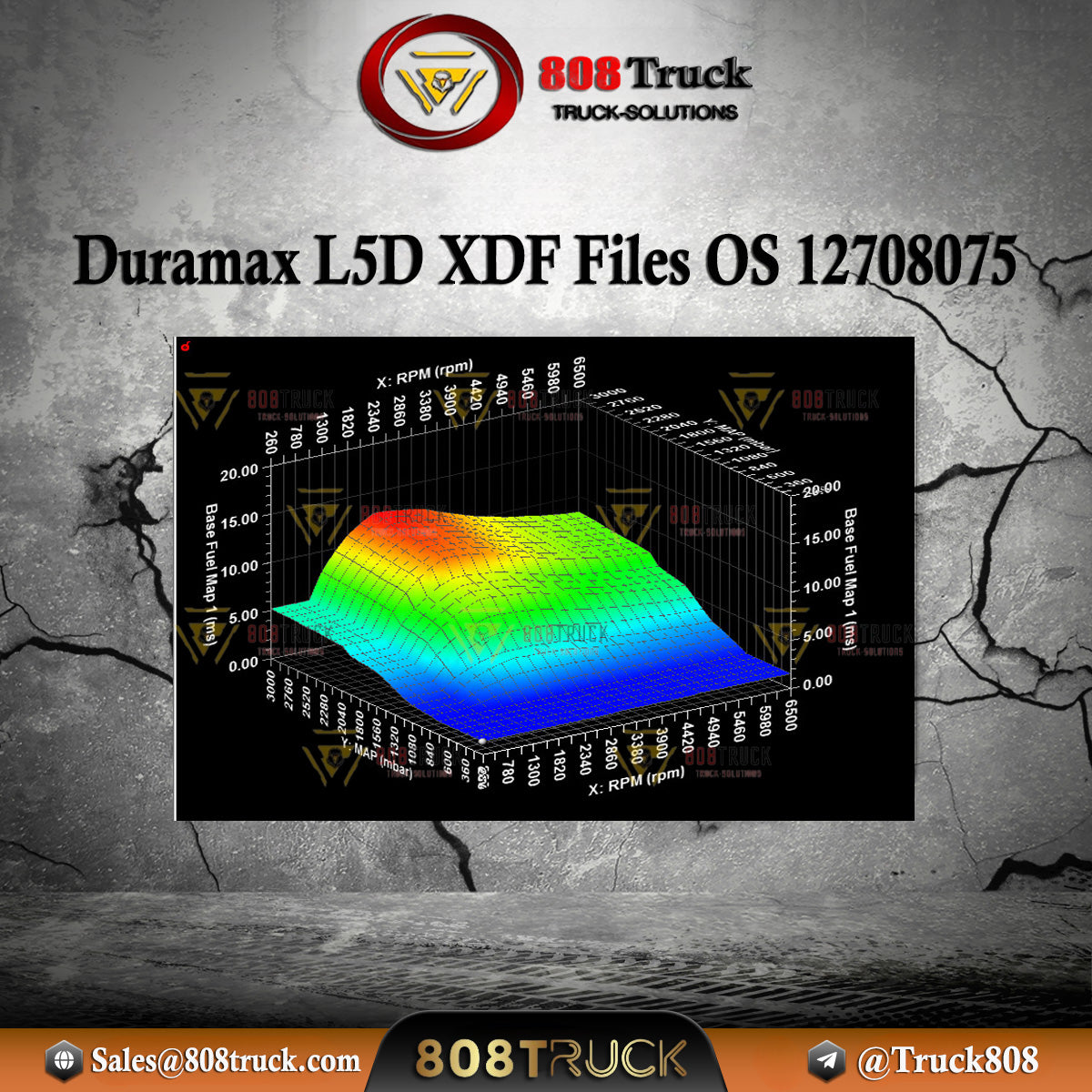 Duramax L5D XDF Files OS 12708075| 808TRUCKS 🎯
