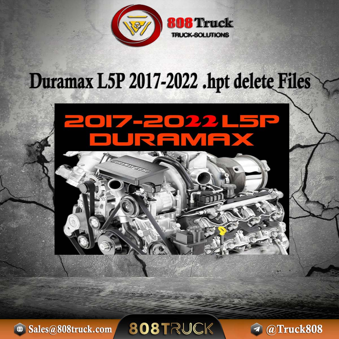 Duramax L5P 2017-2022 .hpt delete Files package| 808TRUCKS 🎯