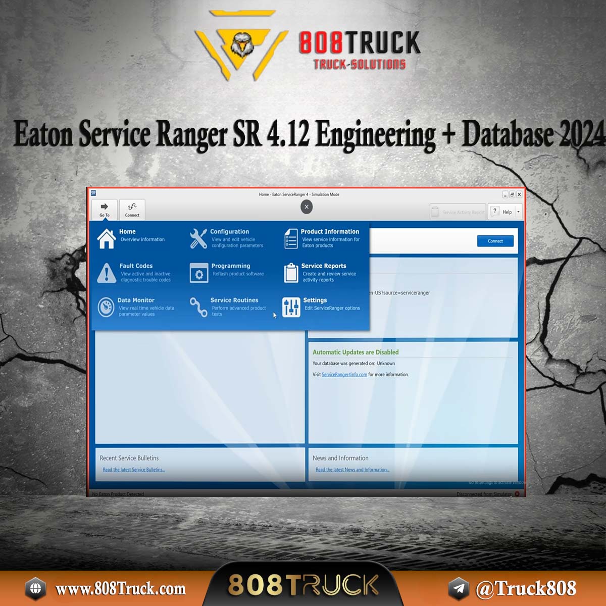 Eaton Service Ranger SR 4.12 Engineering + New Database 2025| 808TRUCKS 🎯