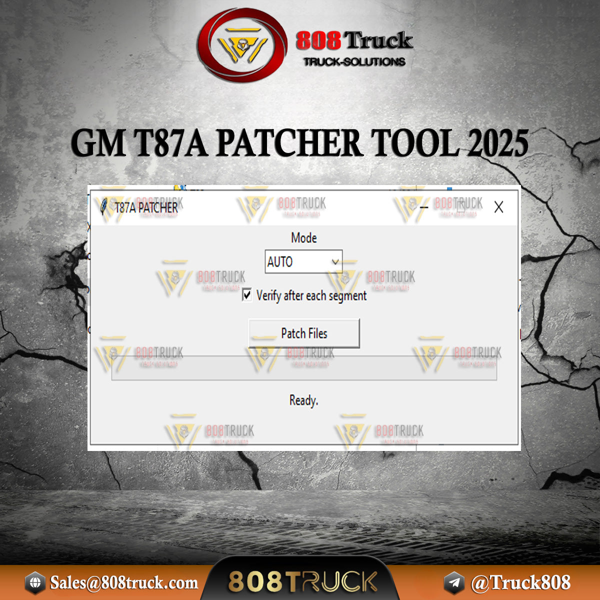 GM T87A PATCHER NEW TOOL 2025| 808TRUCKS 🎯