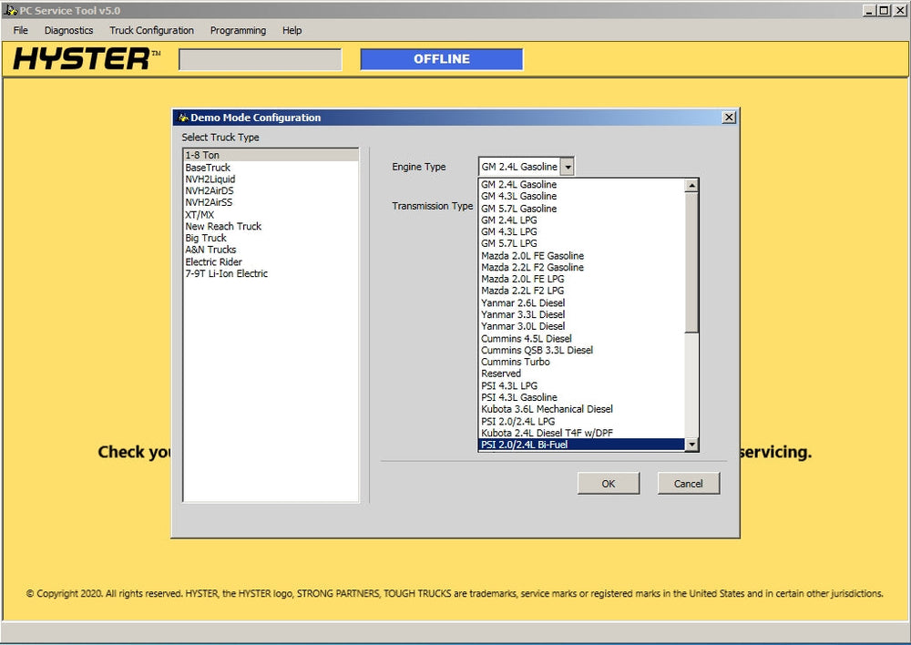 Hyster Forklift PC Service Tool v5.0 Diagnostic Tool| 808TRUCKS 🎯