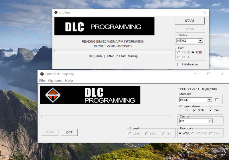 International Navistar TPPROG v4.11 MAXXIFLASHER + DLCGET V2.08 + DLC | 808TRUCKS 🎯