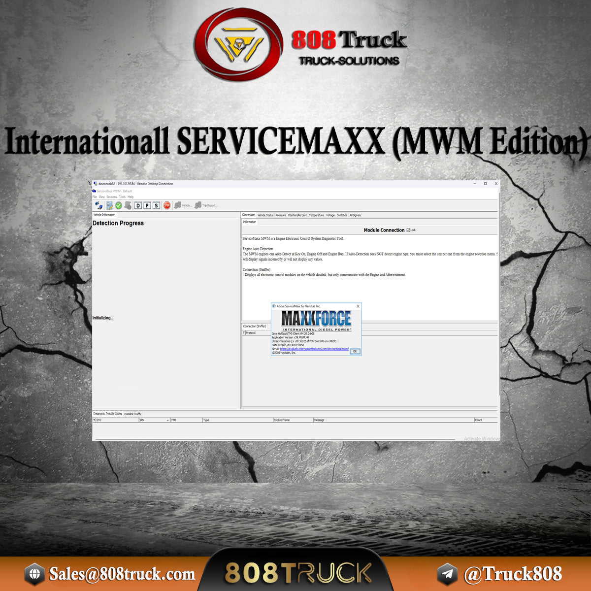 Internationall SERVICEMAXX (MWM Edition) Diagnostic Software – Latest ...