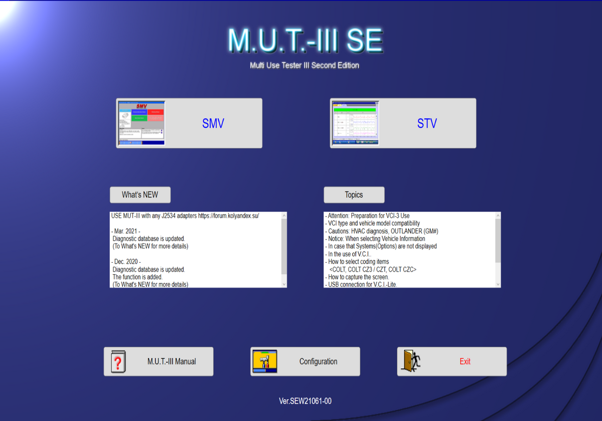 Mitsubishi MUT-III Diagnostic Software Asia & Europe For Mitsubishi SE ...