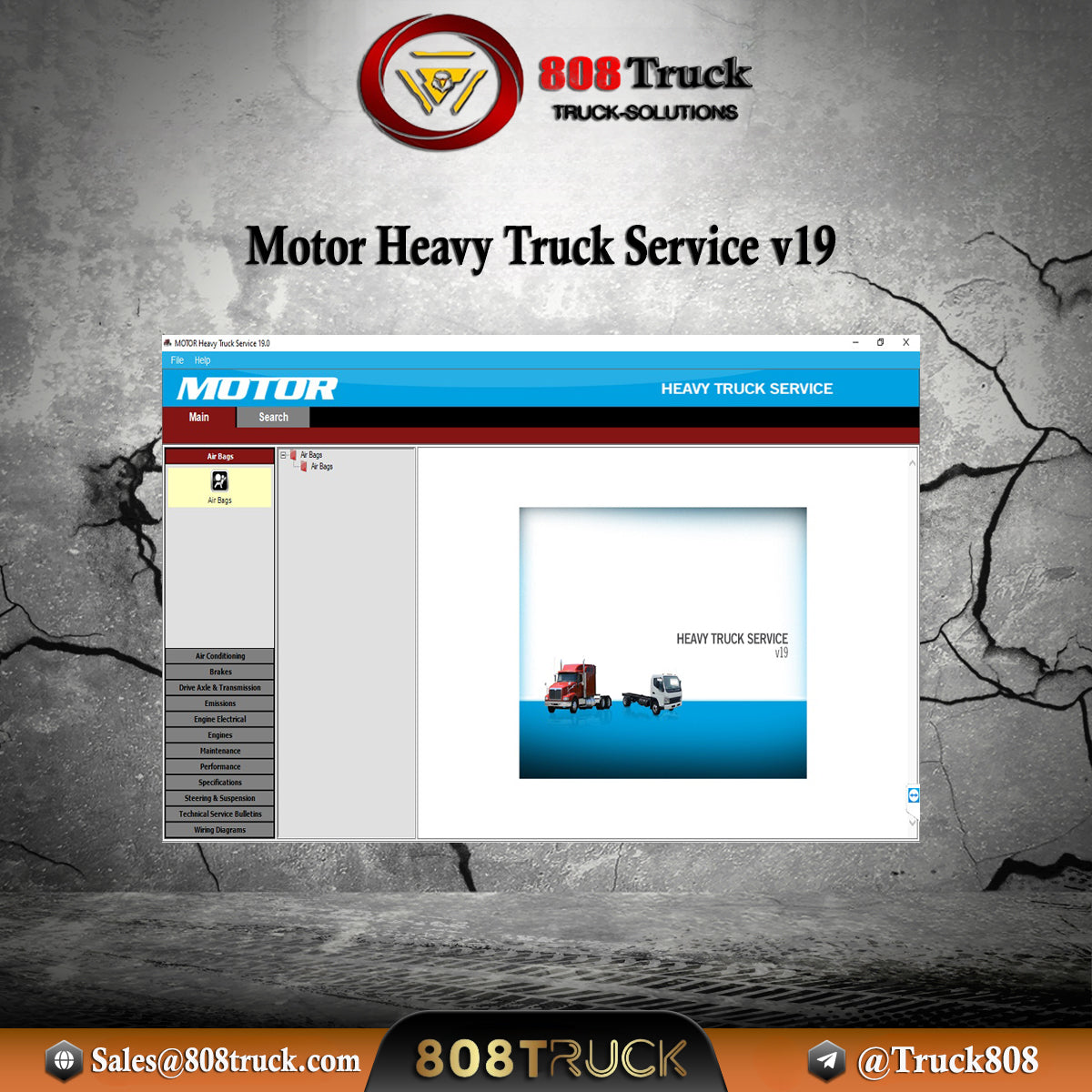 Motor Heavy Truck Service v19 Technical Information System + Unlocked ...