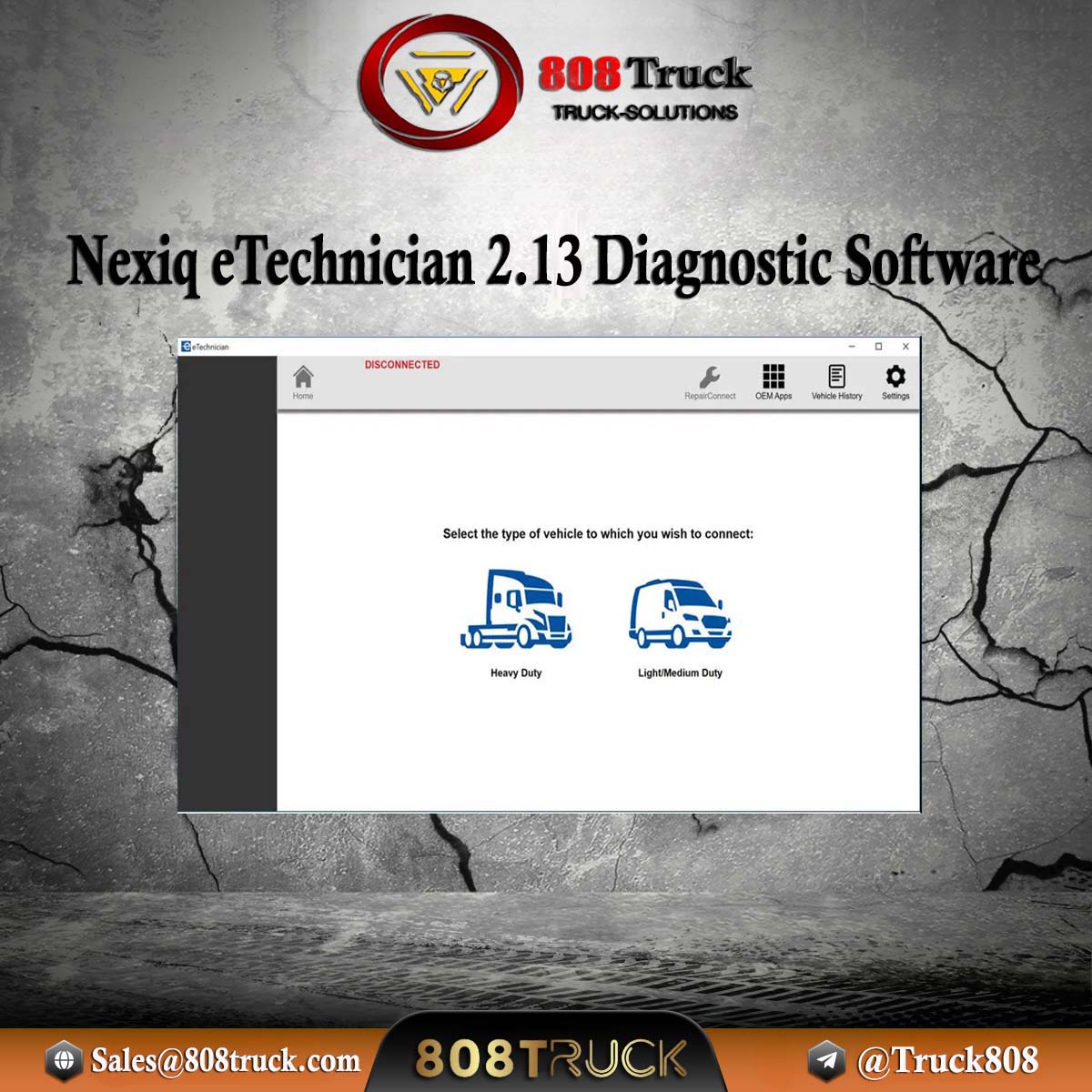 Nexiq eTechnician 2.13 Diagnostic Software 2025| 808TRUCKS 🎯