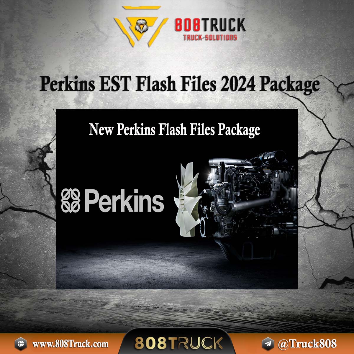 Perkins EST Flash Files 2024 Pack| 808TRUCKS 🎯