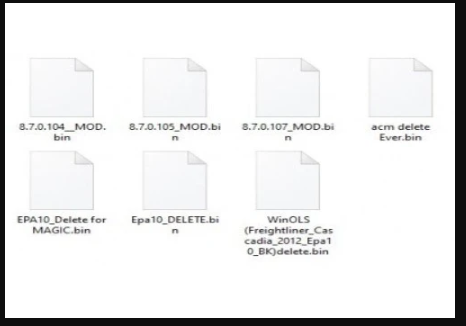 Detroit Diesel DD15 EPA10 ACM Delete bin files For Magic Tuner| 808TRUCKS 🎯