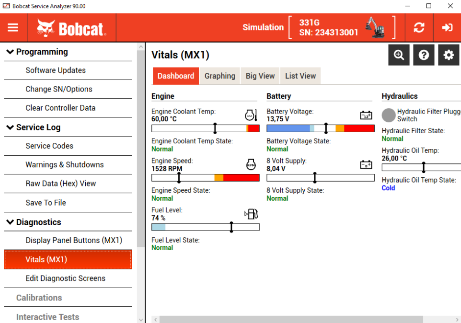 BOBCAT SERVICE ANALYZER v92| 808TRUCKS 🎯
