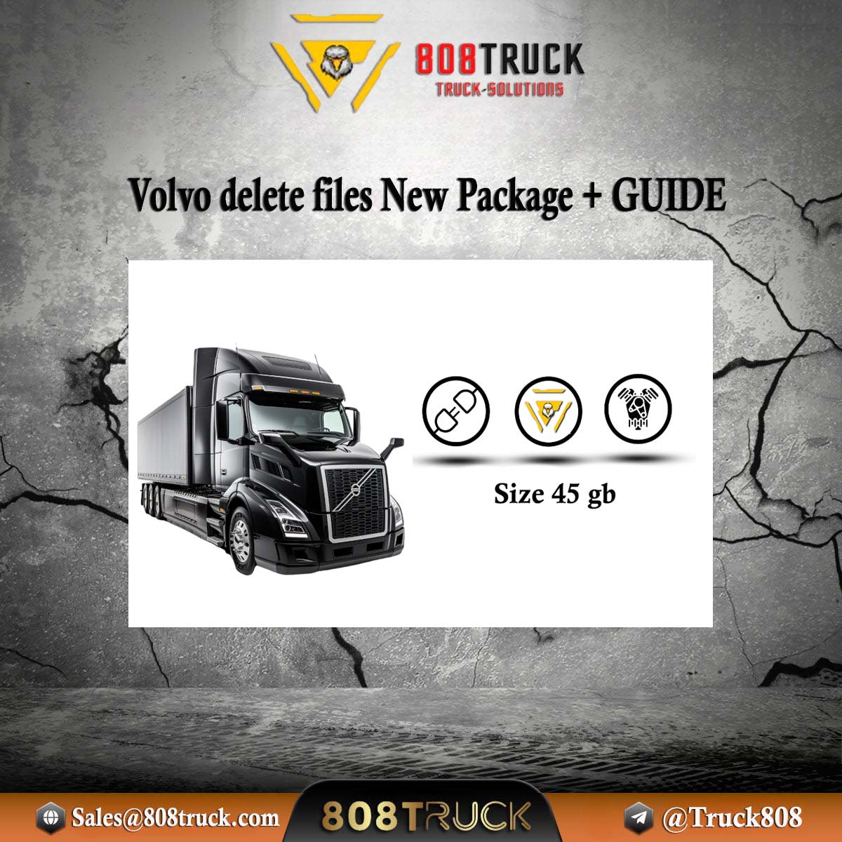 Volvo delete files New Package + GUIDE| 808TRUCKS 🎯