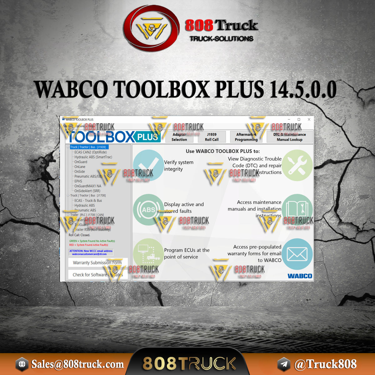 WABCO TOOLBOX PLUS 14.5.0.0 Last Update 2025| 808TRUCKS 🎯