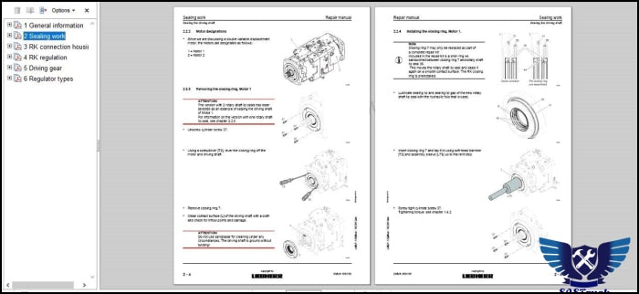 LIEBHERR LIDOS CMVE / DMFA / DMVA Motor Repair Manuals| 808TRUCKS 🎯