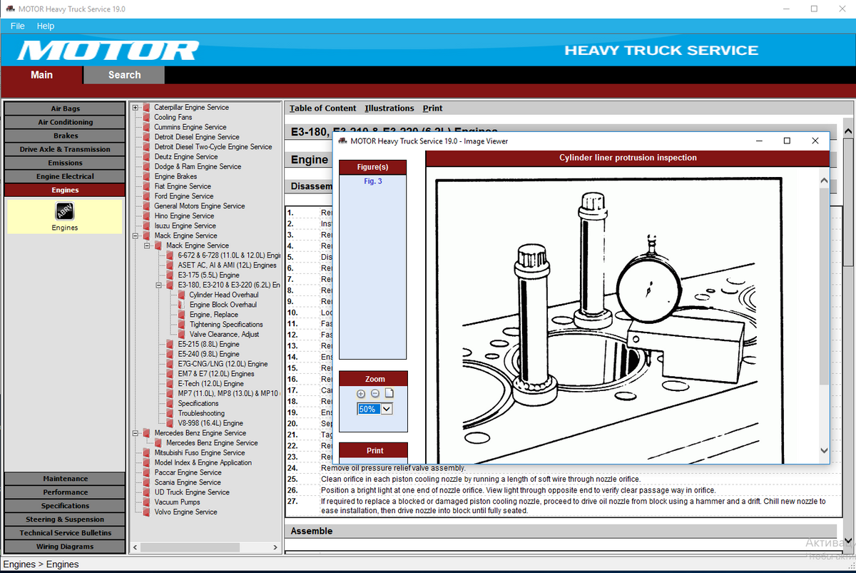Motor Heavy Truck Service v19 Technical Information System + Unlocked ...