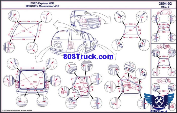 Metchell CRS Vehicle Frame Dimensions| 808TRUCKS 🎯